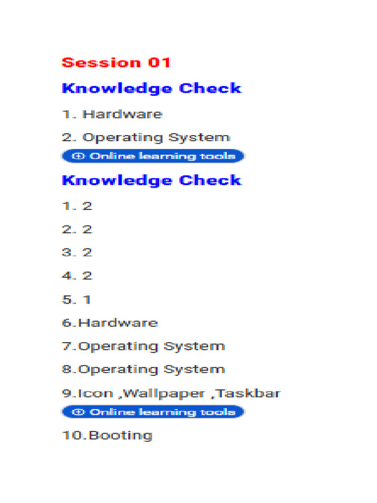 Mscit Era Answers 2025 | PDF
