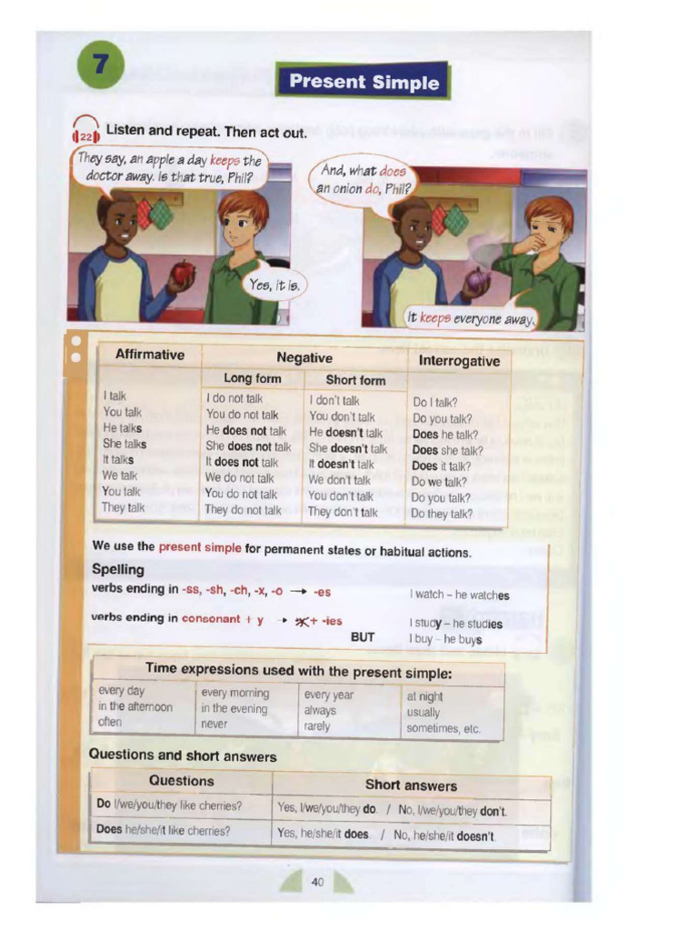 17 Bản. Units 8-9. Present Simple and Present Continuous | PDF