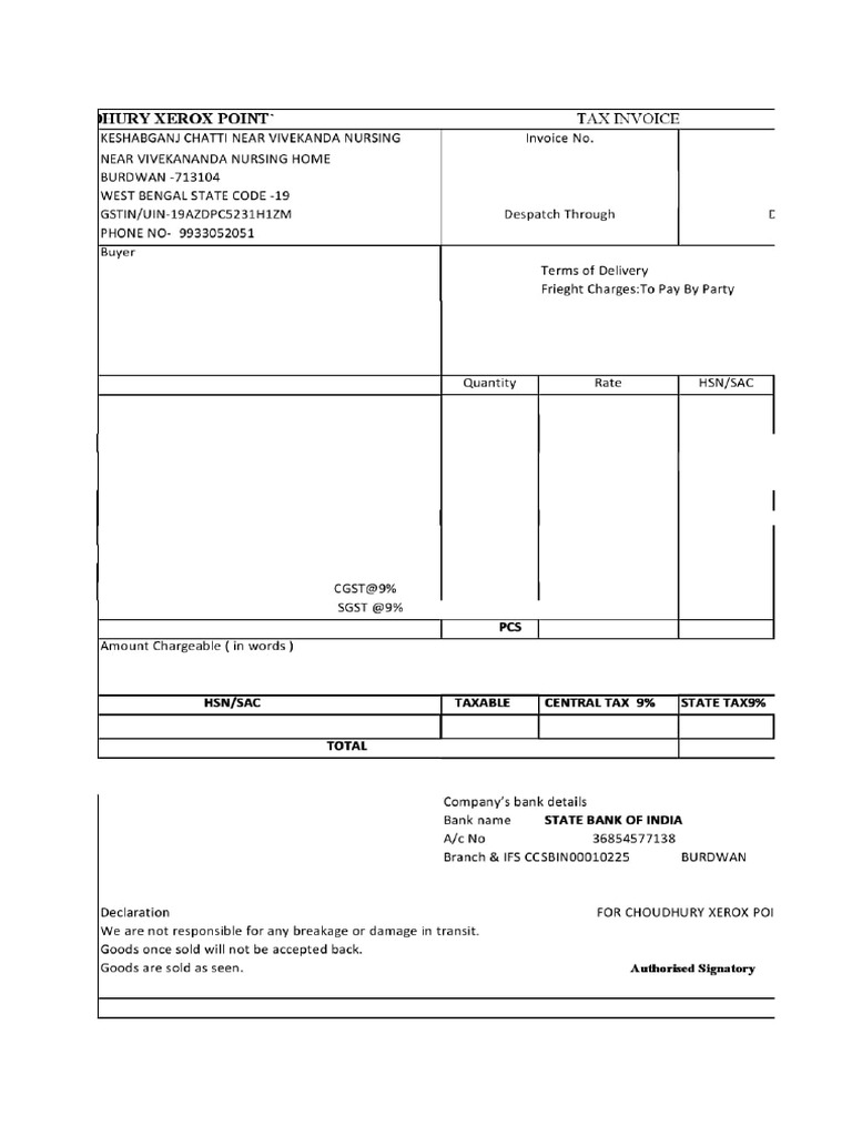 Bill Book PDF | PDF