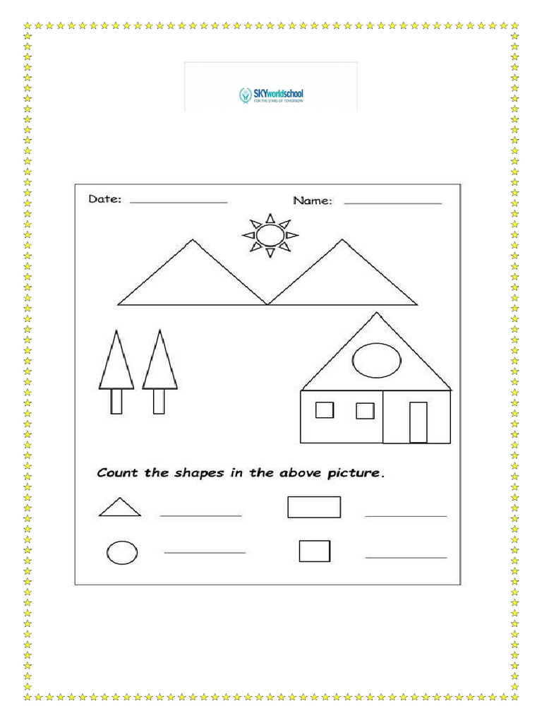 Shape Worksheet | PDF