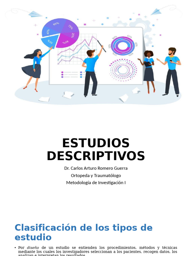 Estudios Descriptivos | PDF | Diagnostico medico | Medición