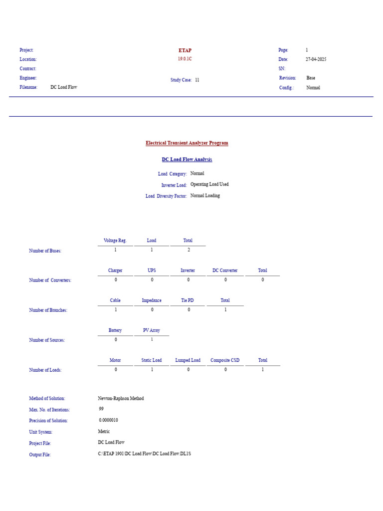 DC Load Flow - DL1S - Complete | PDF | Direct Current | Power Inverter