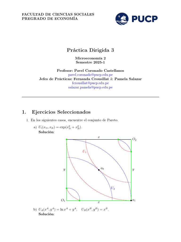 Solucionario PD3 | PDF | Microeconomía | Ciencias económicas