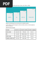 Dimensiones de Tamaños de Papel A - A0, A1, A2, A3, A4, A5, A6, A7, A8, A9, A10 - en Pulgadas y ...