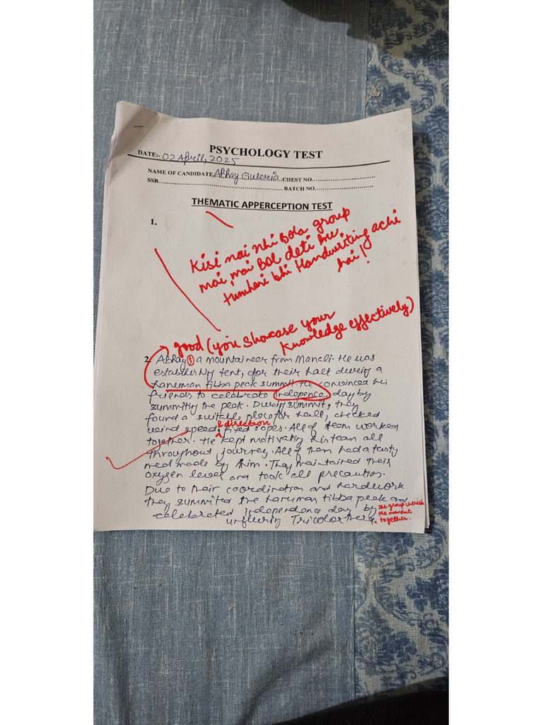 Abhay Full Psych Test - 250404 - 202744 | PDF