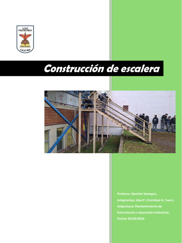Construcción Escalera | PDF