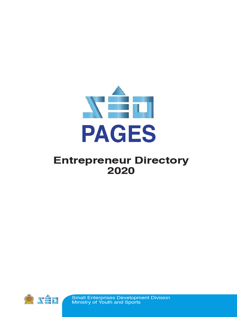 SED Pages Directory 2020 | PDF | Foods