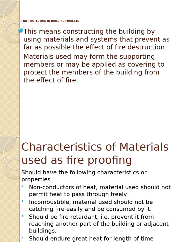 Fire Protection Strategies for Buildings | PDF | Fires | Materials