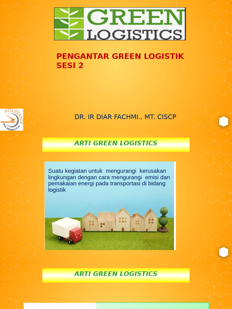 Materi 2 Green Logistic | PDF