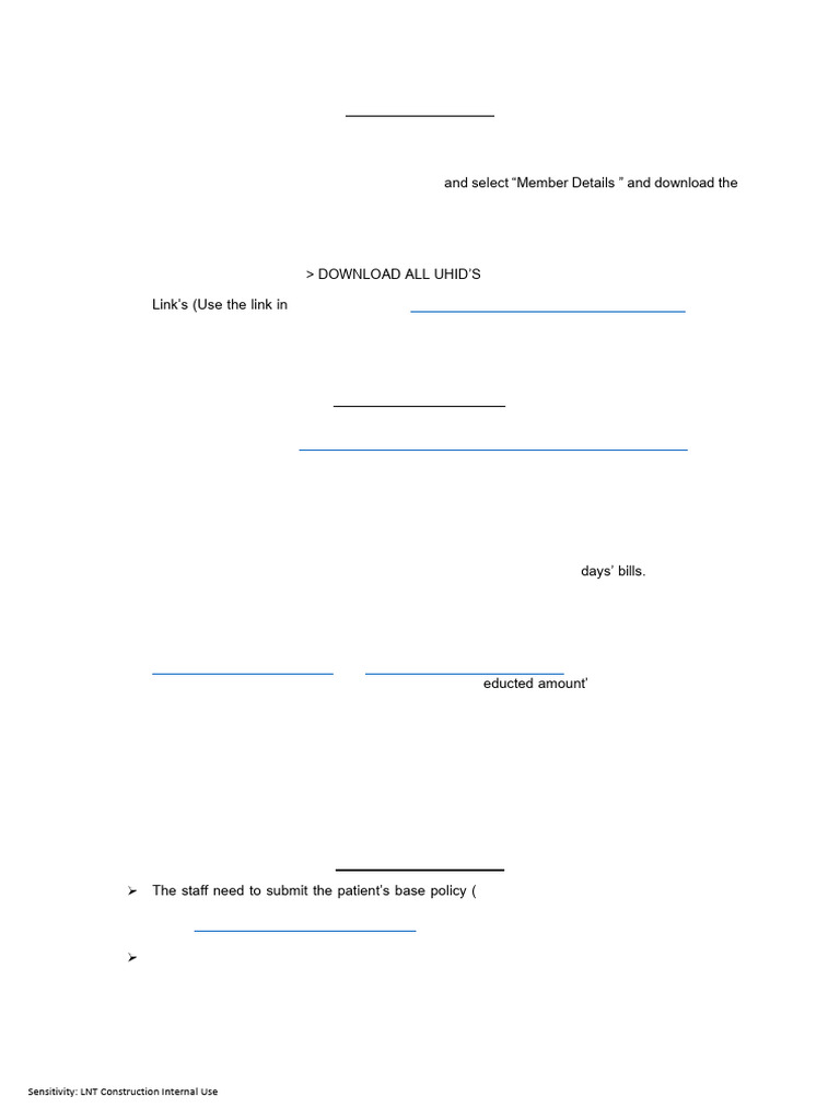 One Pager - Rembuirsment Process | PDF