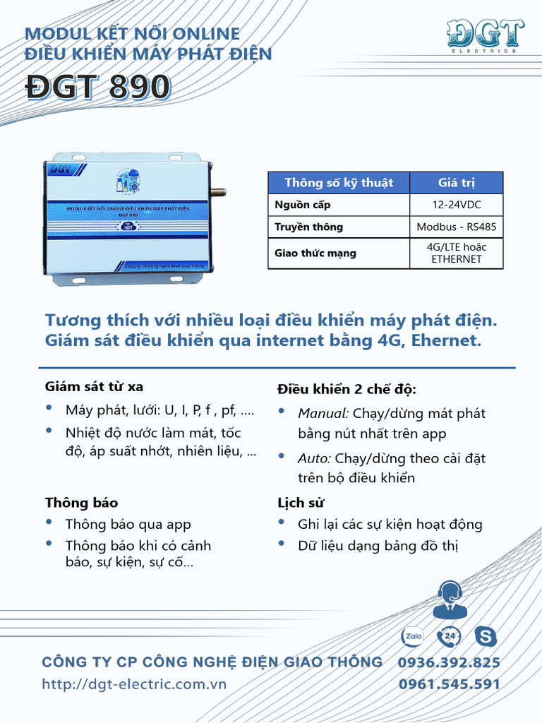 Data Sheet DGT 890 | PDF