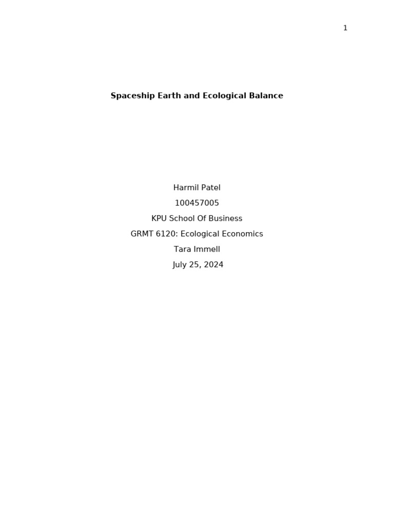 BUSM 6130 - Harmil - 100457005 - Written Case Study 2 - Change ...