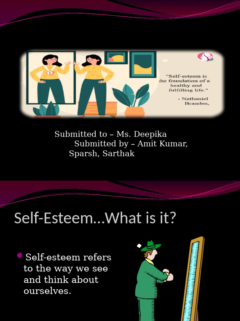 Understanding Self-Esteem: Definition & Effects | PDF