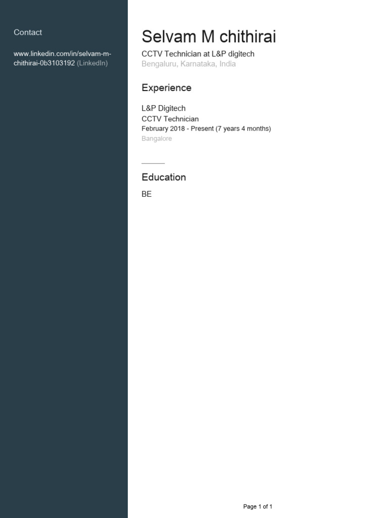 Profile | PDF