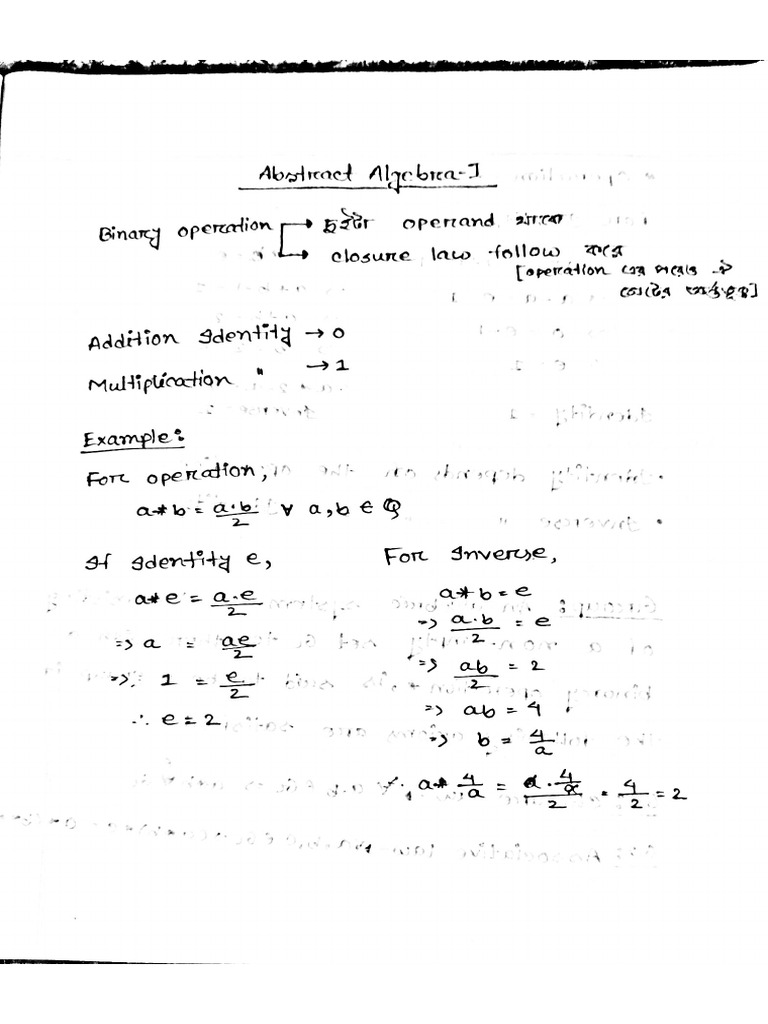 Abstract Algebra | PDF