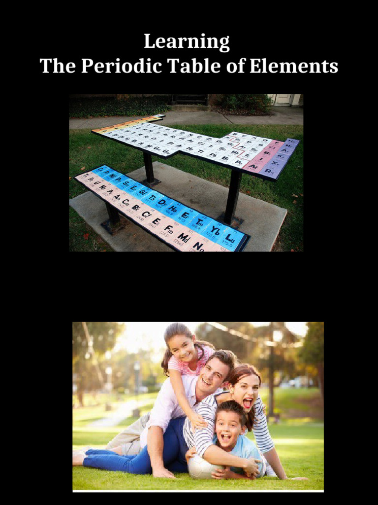 Learning - The - Periodic - Table FEB 13 | PDF | Chemical Elements ...