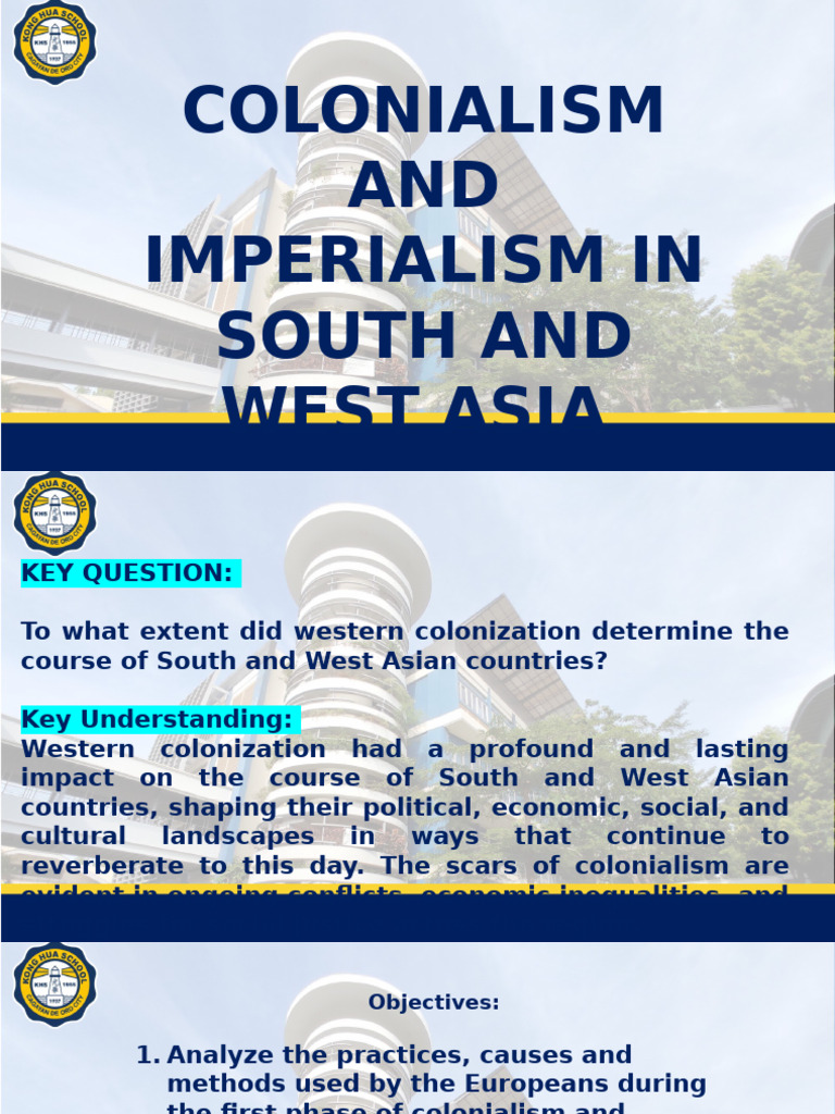 Fqui6xuot - Asian Studies - 4th - 1 | PDF | Imperialism | Colonialism