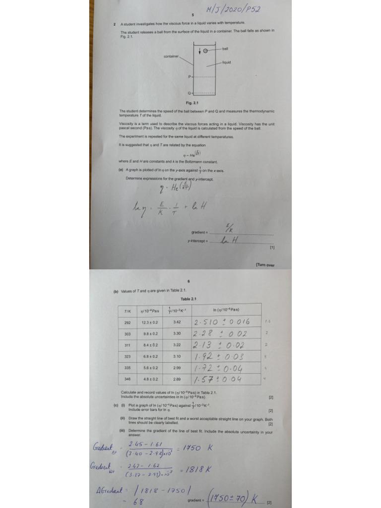 MJ 2020 P52 Solution | PDF
