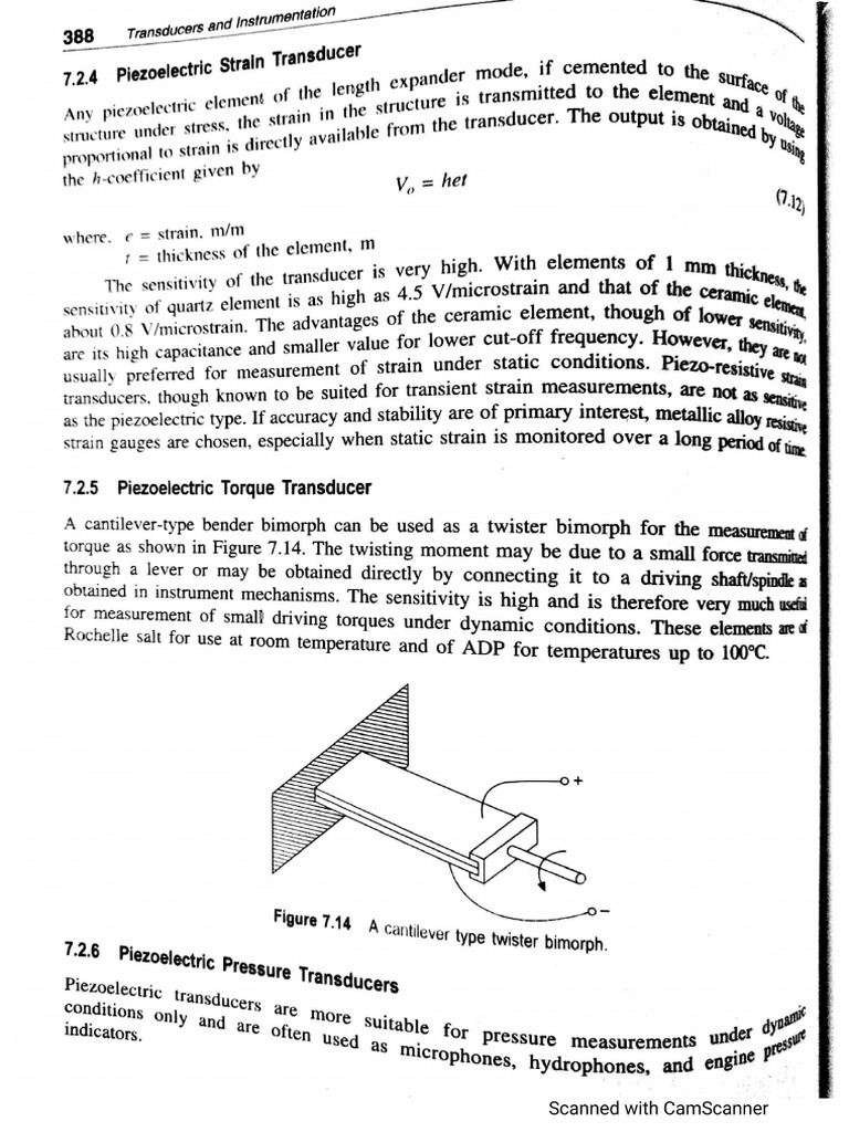 Active Electrical Transducers (DVS Murty) | PDF