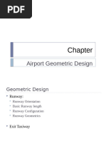 Geometric Standards For Runways | PDF | Runway | Sea Level