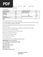 2D Echo Report Format | PDF | Heart Valve | Ventricle (Heart)