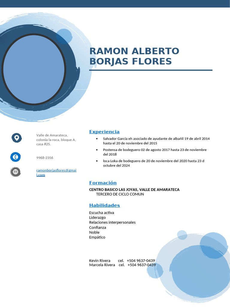 Ramon Alberto CV | PDF
