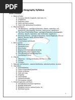 NDA Geography Short Notes | PDF