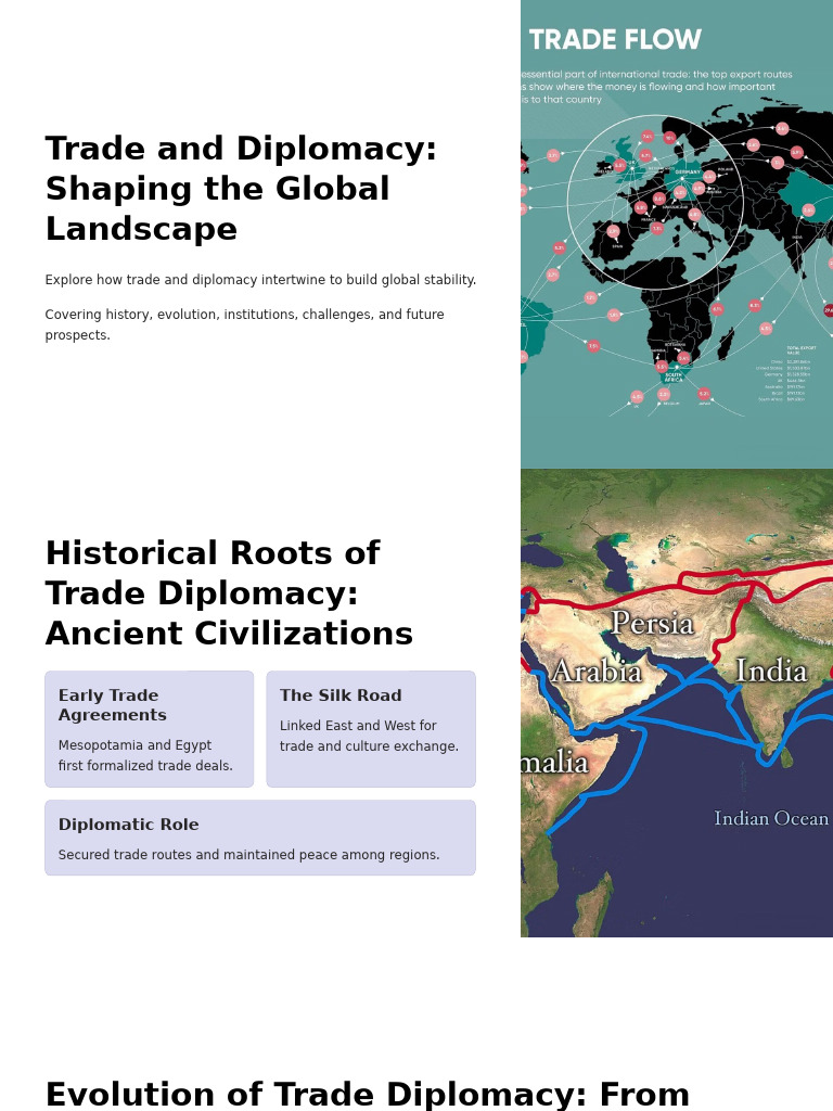 Trade Diplomacy: History and Future Insights | PDF | Trade | Diplomacy
