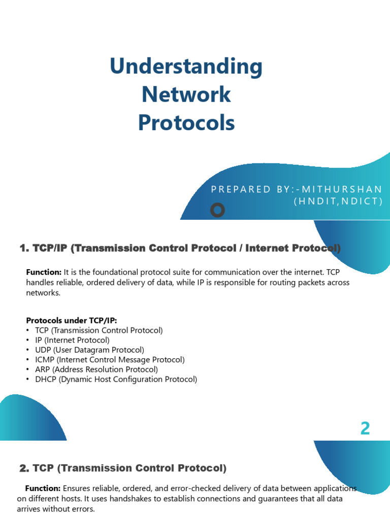 Essential Network Protocols For IT Professionals | PDF | Computer Network | File Transfer Protocol
