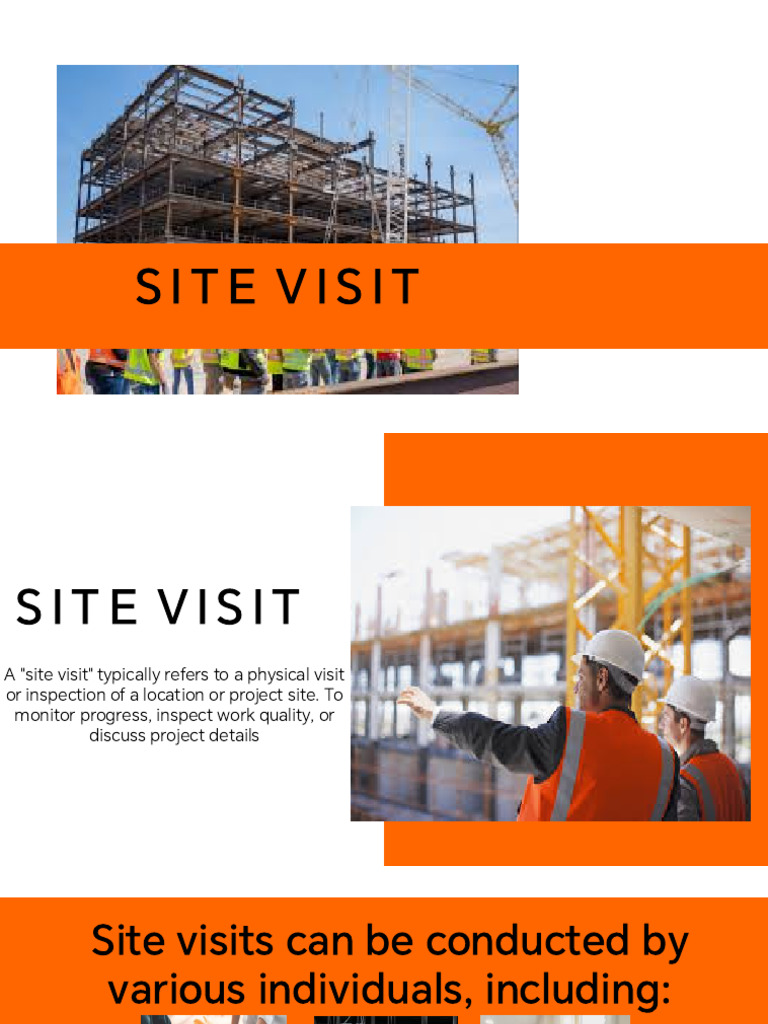 Understanding Site Visits and Their Importance | PDF | Safety