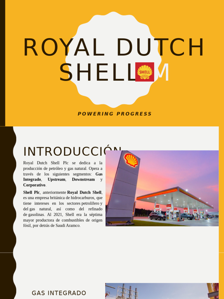 Royal Dutch Shell: Energía y Sostenibilidad | PDF | Petróleo ...