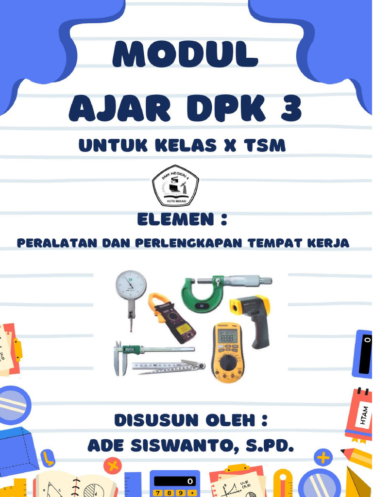 Modul Ajar Dial Bore Gauge | PDF