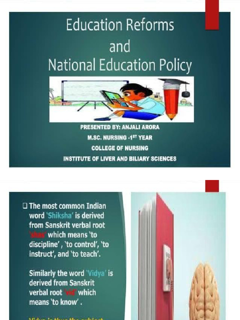 Educational Reform 2 | PDF