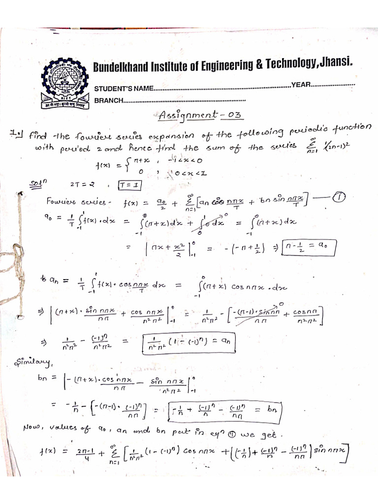 Math Assignment - 4 | PDF