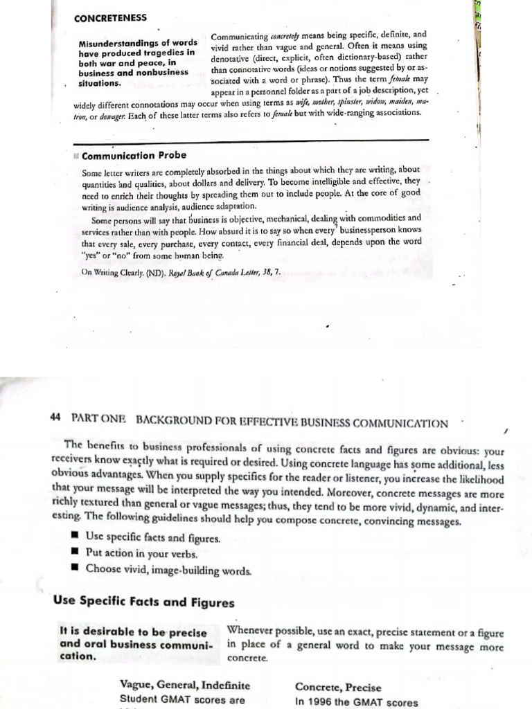 Concreteness in Communication | PDF