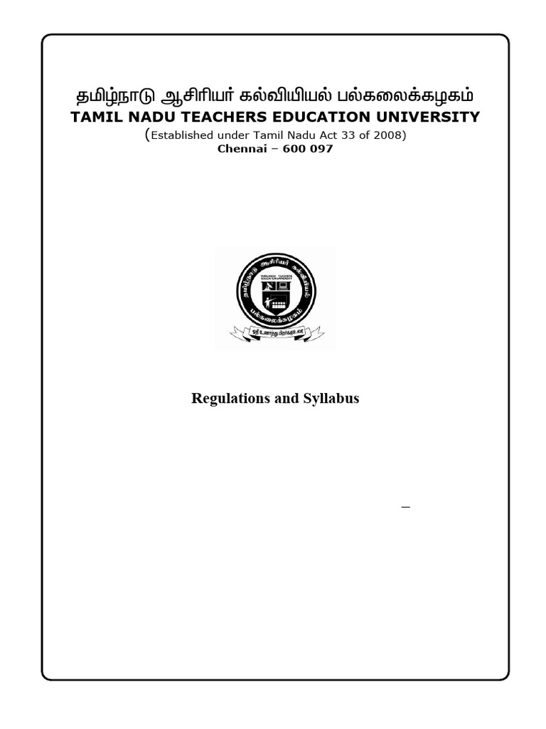 II Year IV SEMESTER Syllabus-25 | PDF | Curriculum | Inclusion (Education)
