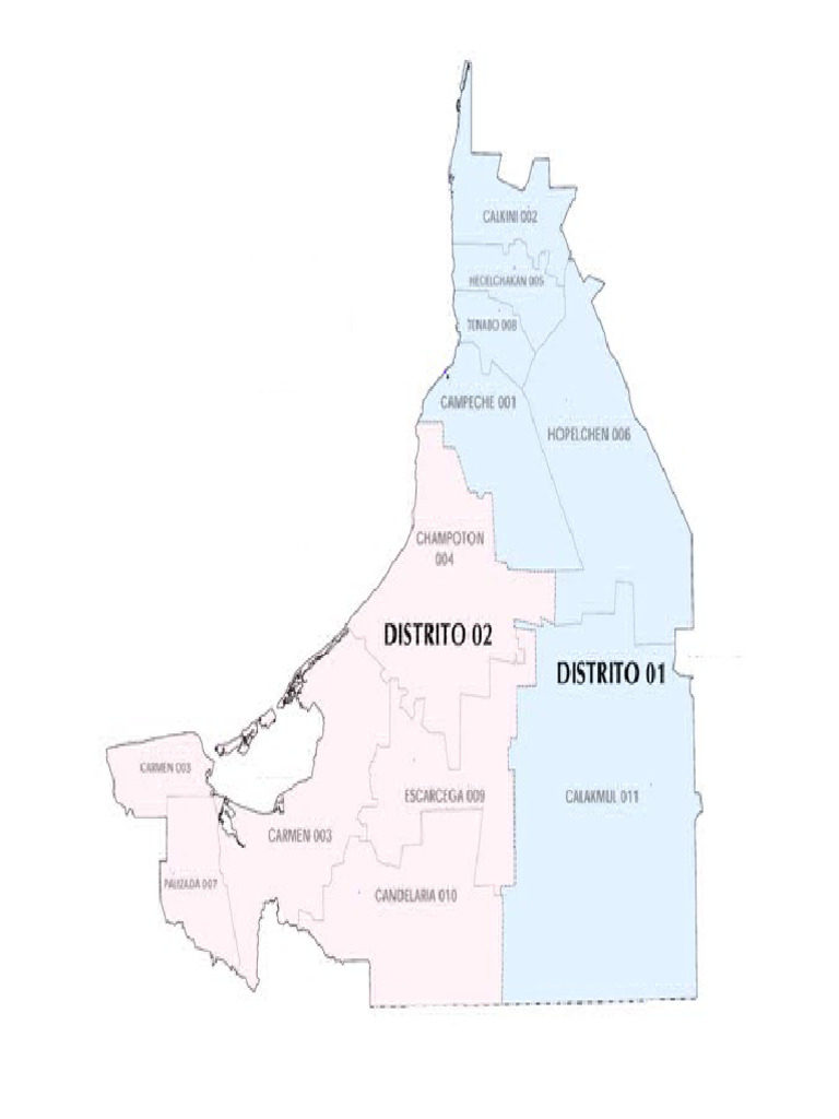 Distritos Electorales Federales | PDF