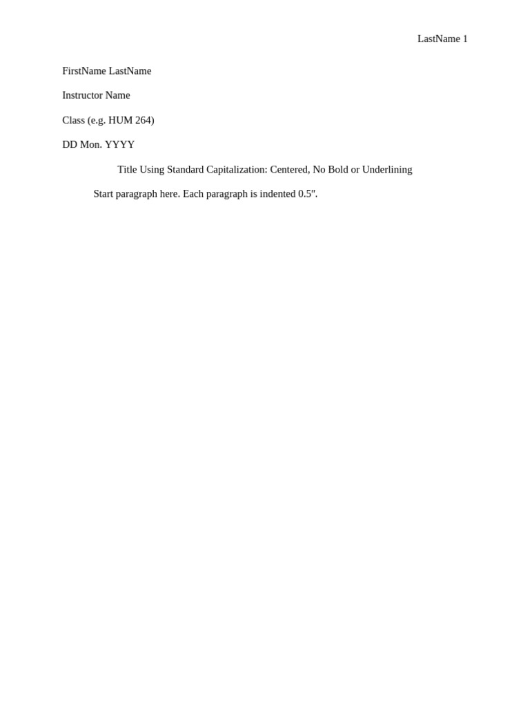 Copy+of+MLA+Style+Document+Template | PDF