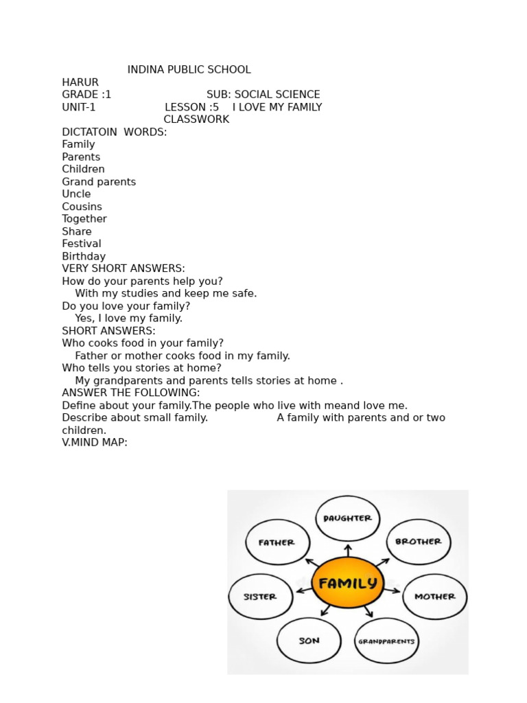 Grade 1 Lesson 5 Classwork | PDF