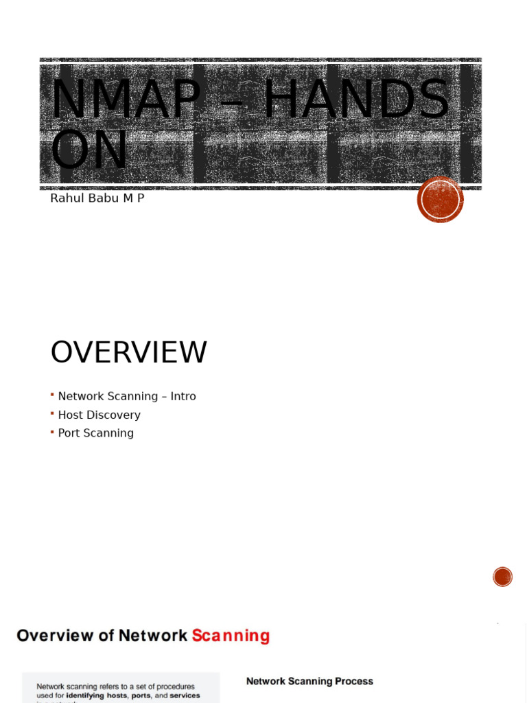 Nmap - Hands On - MPR | PDF