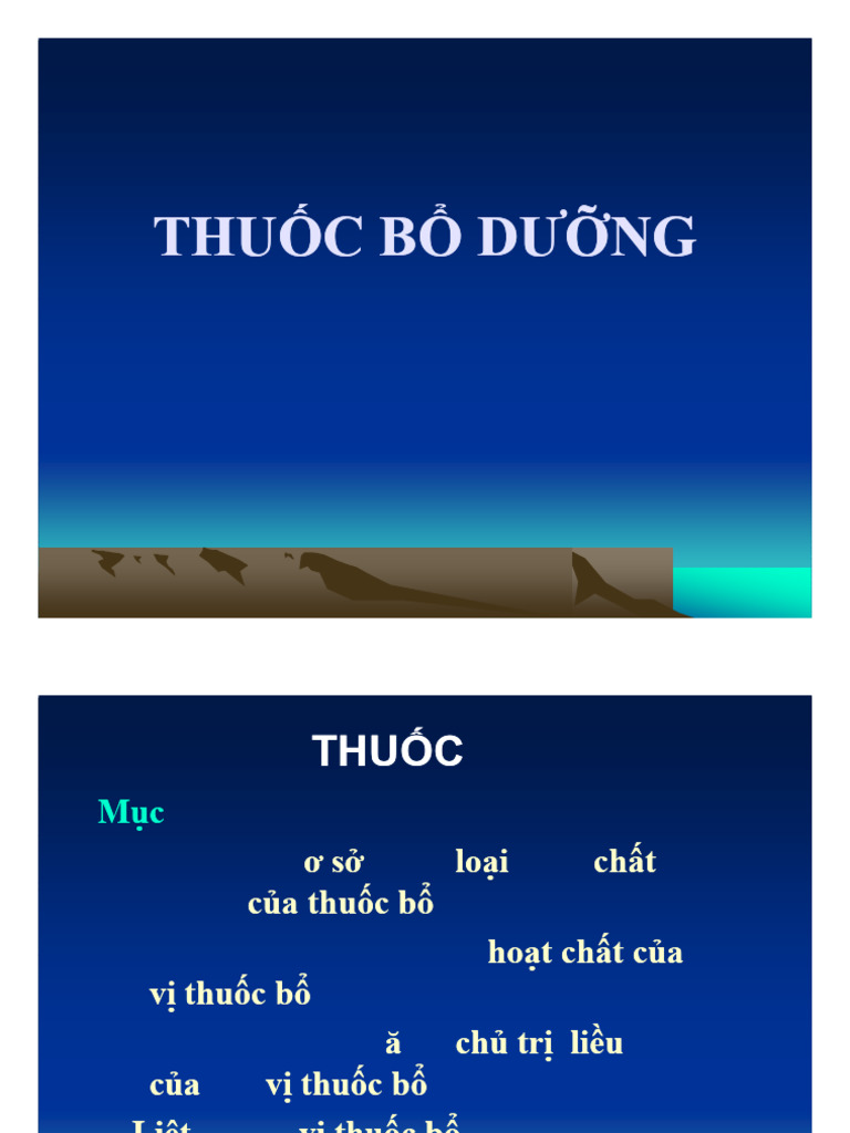Y Hoc Co Truyen Thuoc Bo Duong | PDF