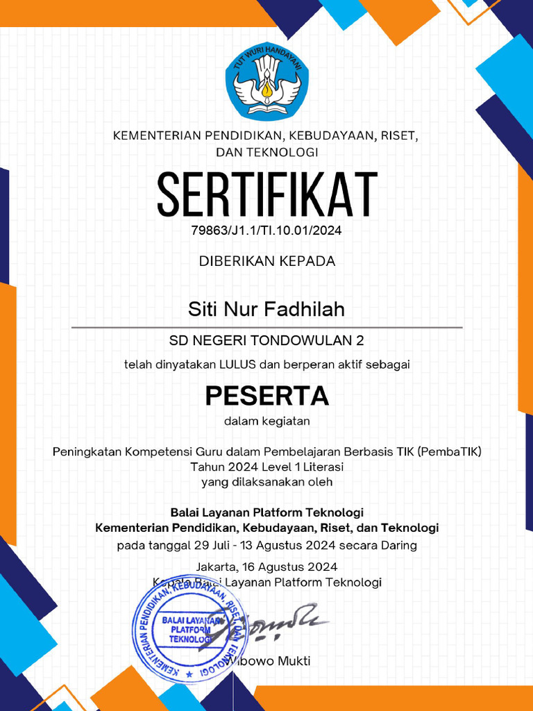 Pembatik Level 1 | PDF