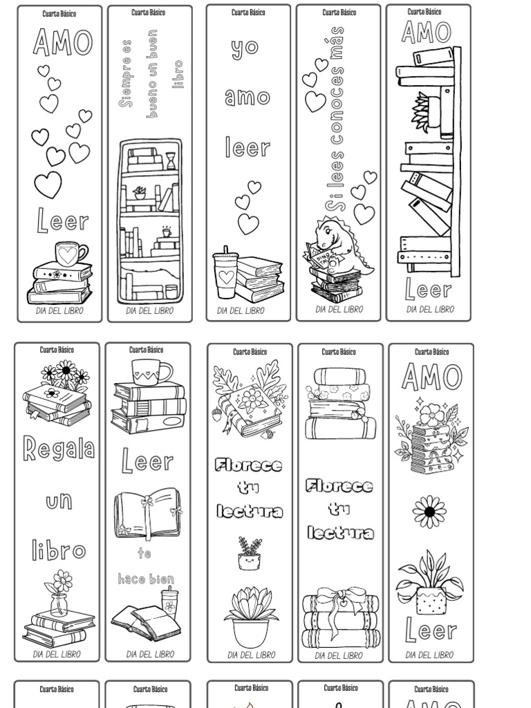 Separadores de Hojas 4 Basico | PDF