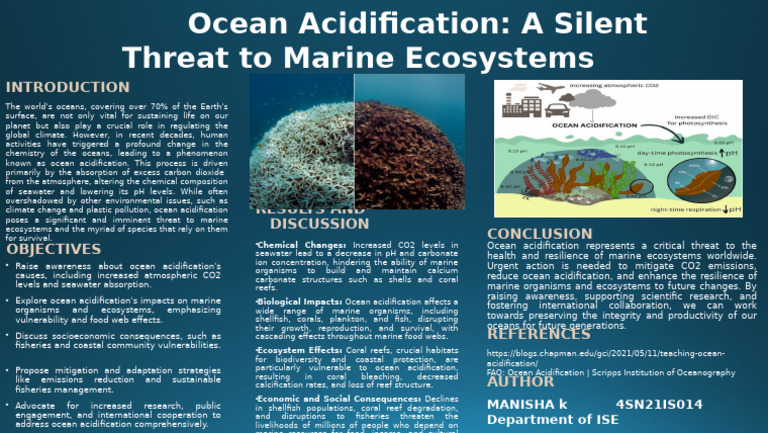 poster | PDF | Ocean Acidification | Oceans