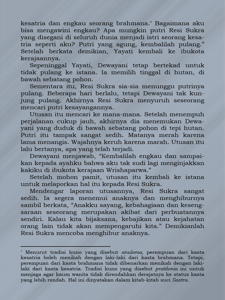 Nyoman S Pendit Mahabharata Part 15 | PDF