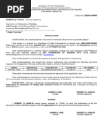 Attestation Form Indrive | PDF