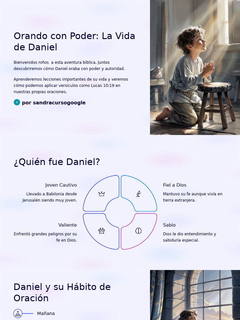 Orando Con Poder La Vida de Daniel | PDF | Daniel (figura bíblica ...
