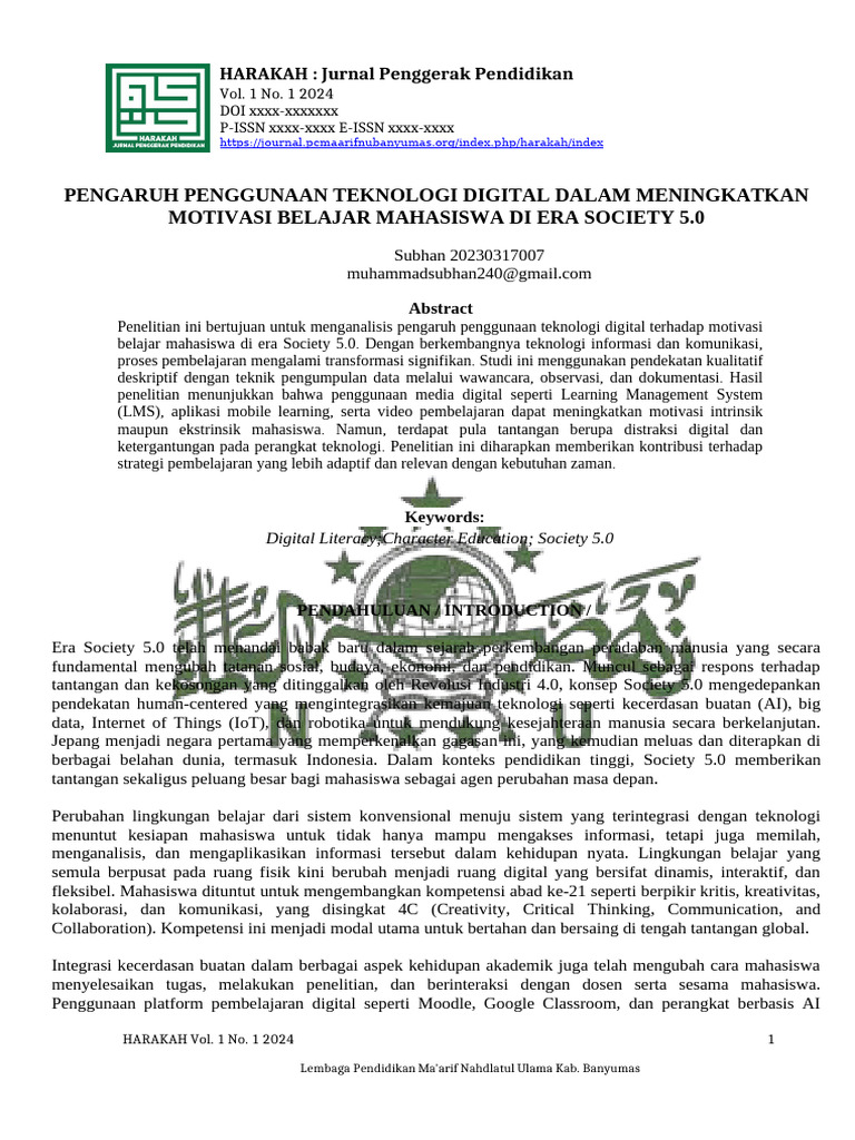 Subhan - Metodologi - Penelitian - Bahasa - Arab Revisi | PDF