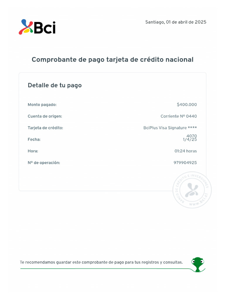 Comprobante | PDF