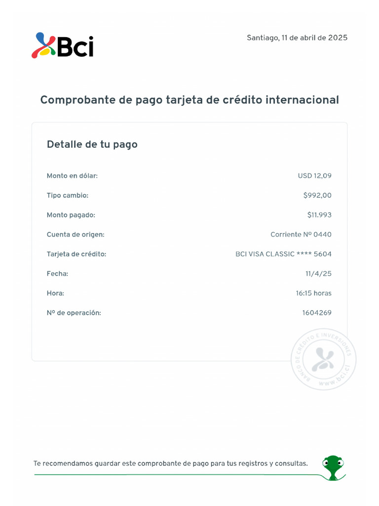 Comprobante | PDF
